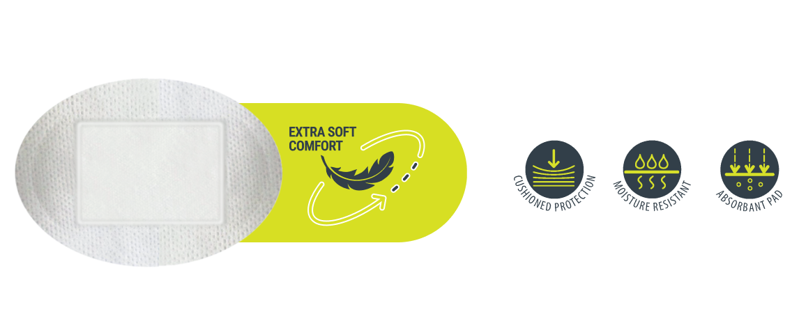 Wound Care - Adhesive Eye Patch - VitaPlus